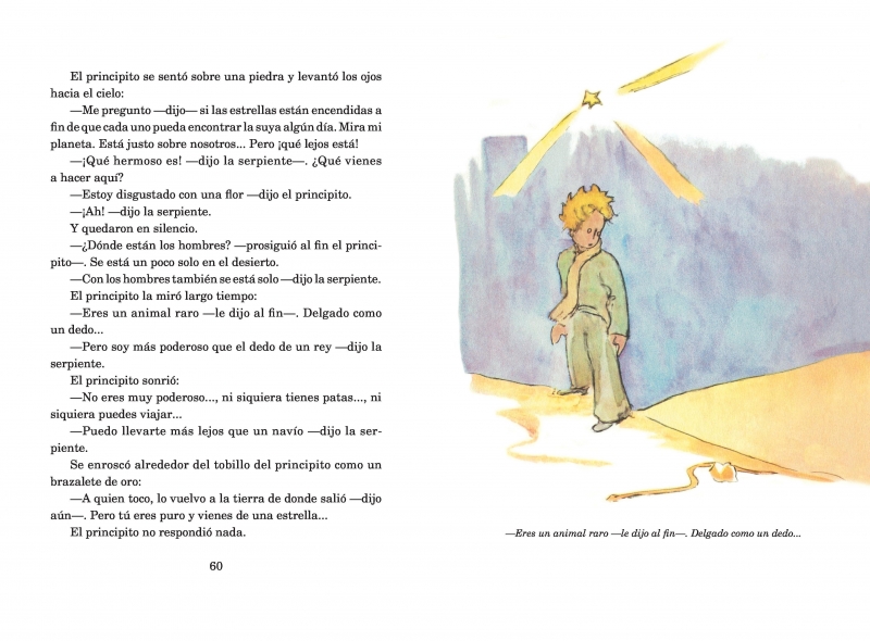 El Principito (edición bilingüe con el texto original en francés ...